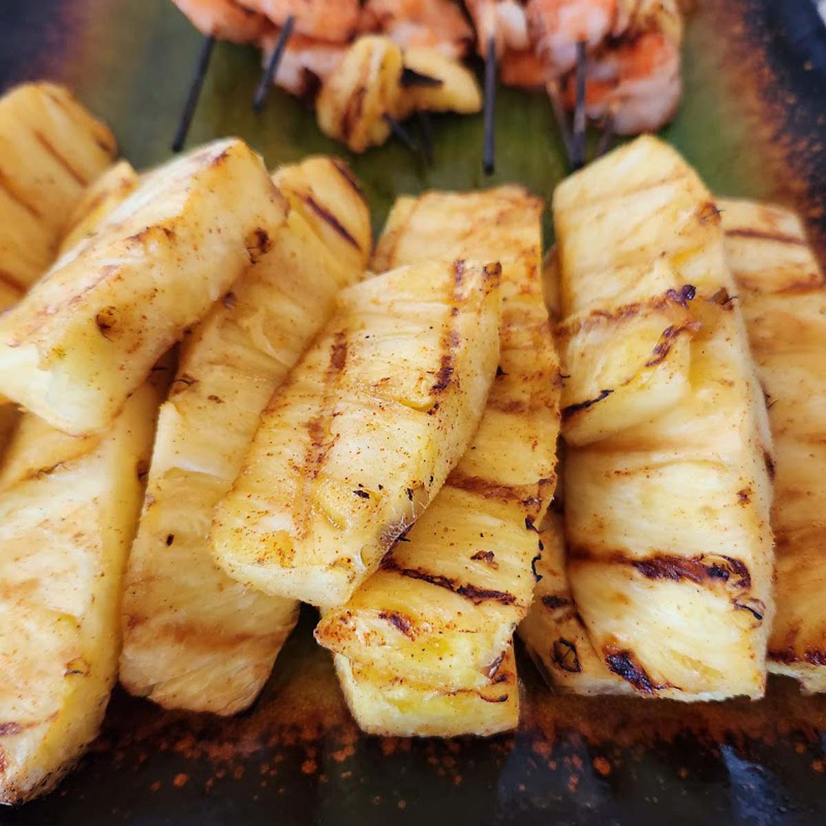 Easy Grilled Bourbon Pineapple - Legends of the Grill