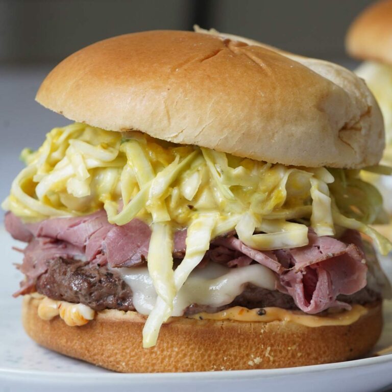 Michael Symon's Fat Doug Burger - Legends of the Grill