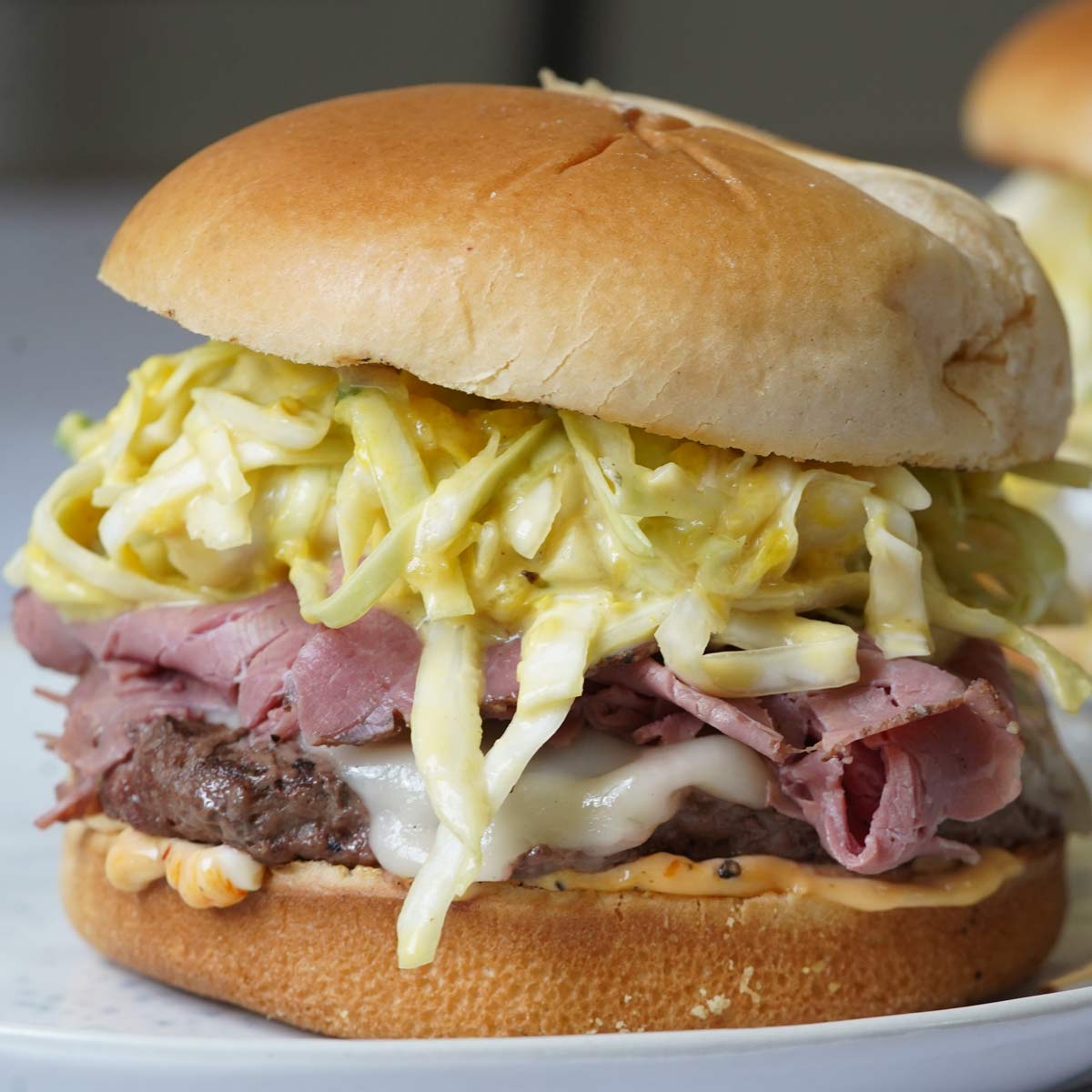 Michael Symon's Fat Doug Burger - Legends of the Grill