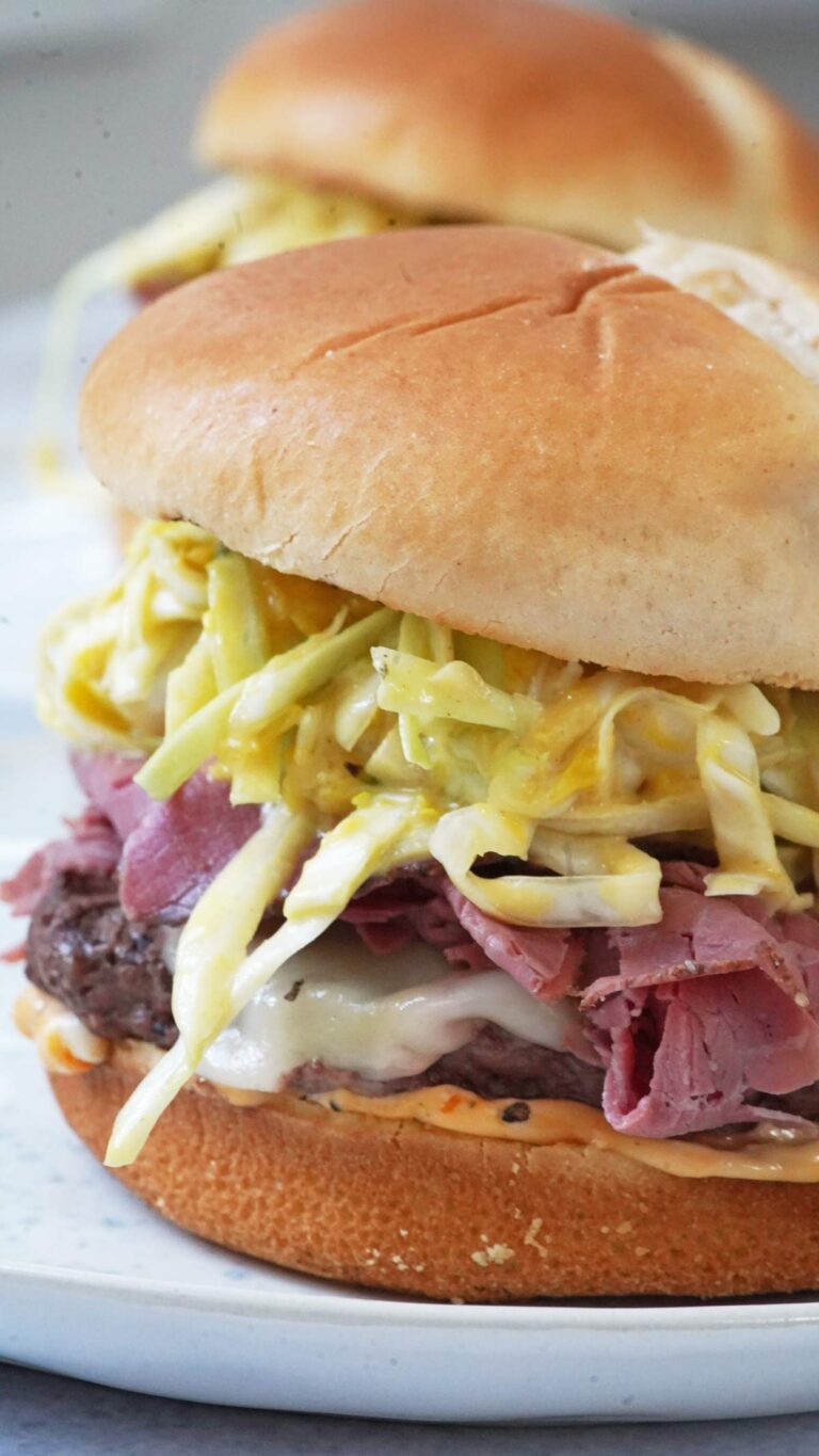 Michael Symon's Fat Doug Burger - Legends of the Grill