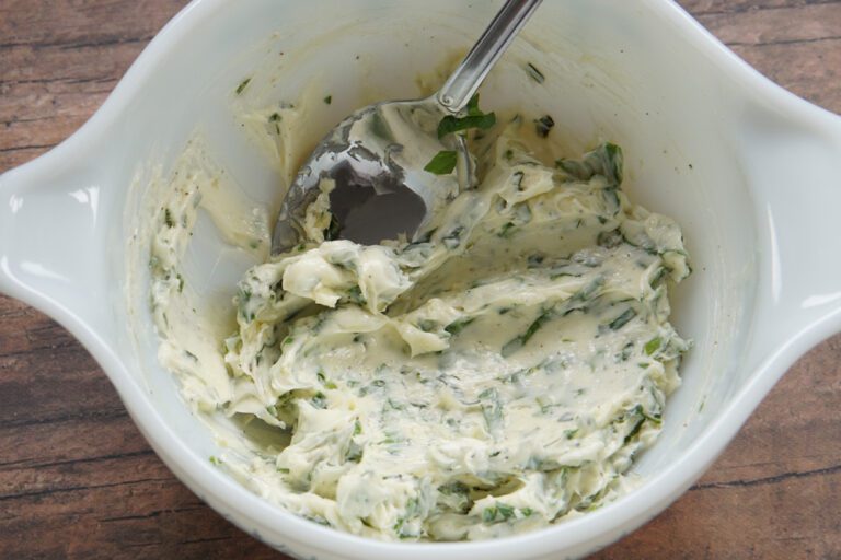Herb Garlic Compound Butter - Legends of the Grill