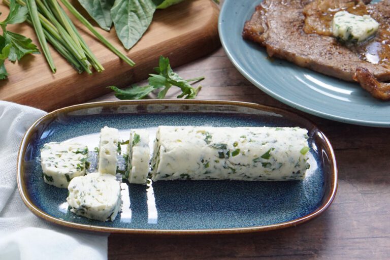 Herb Garlic Compound Butter - Legends of the Grill