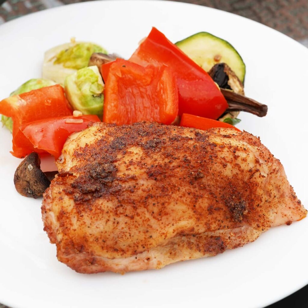 Traeger Grilled Chicken Thighs - Legends of the Grill