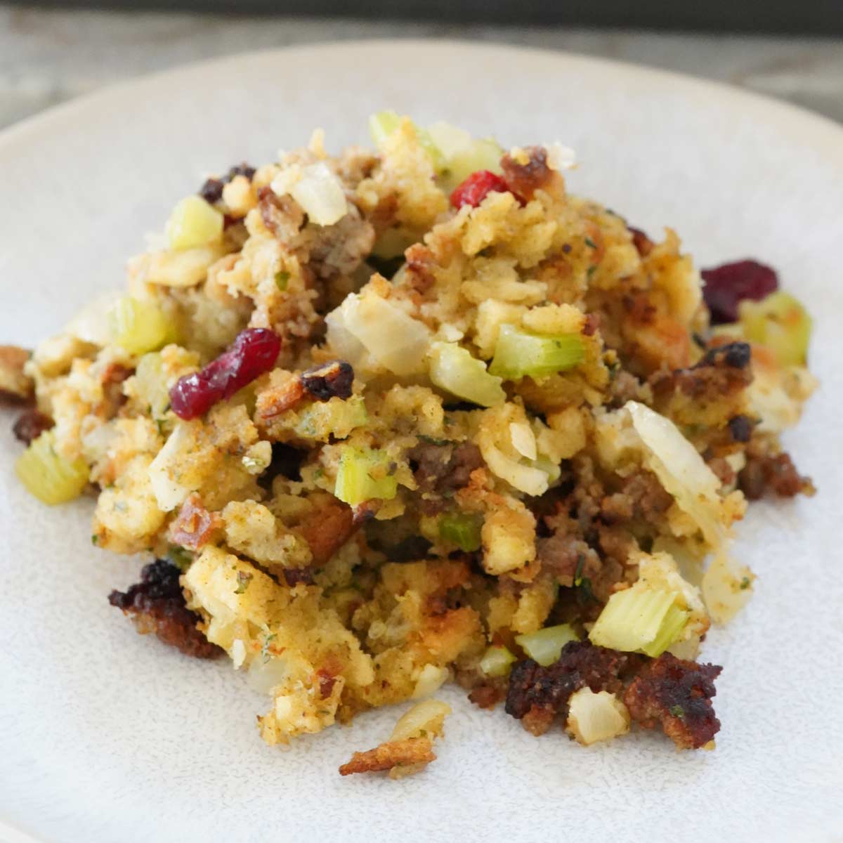 Smoked Stuffing With Sausage - Legends of the Grill