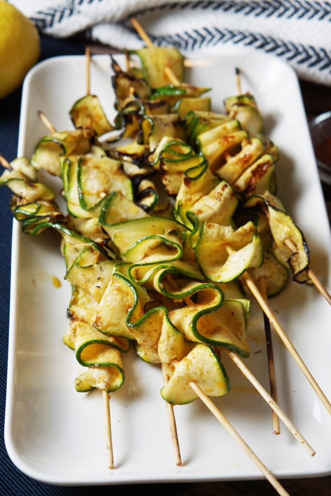 Grilled Zucchini Ribbons - Legends of the Grill